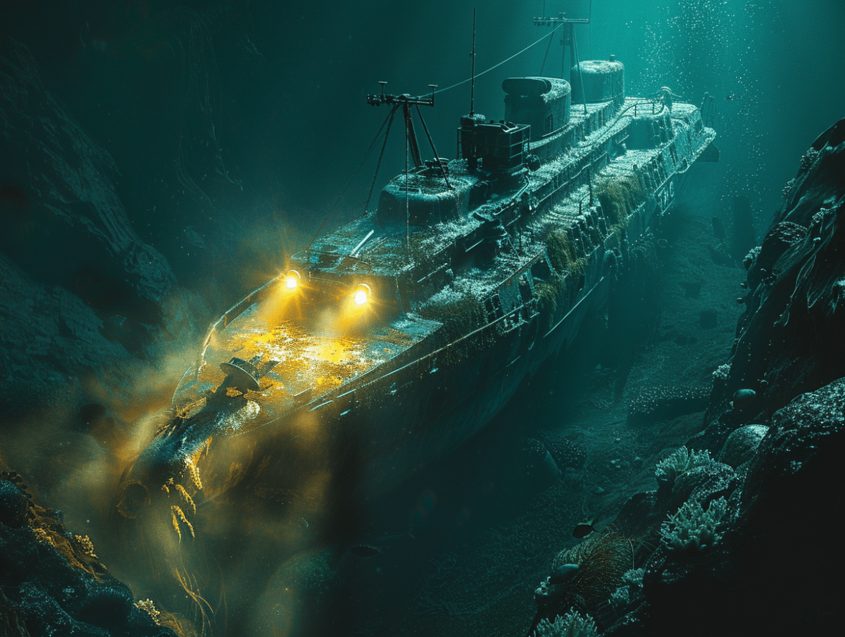 Exploration de l'épave USS Johnston : record de profondeur après 80 ans ...